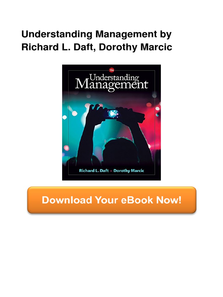 Understanding Management by Richard L. Daft, Dorothy Marcic | PDF