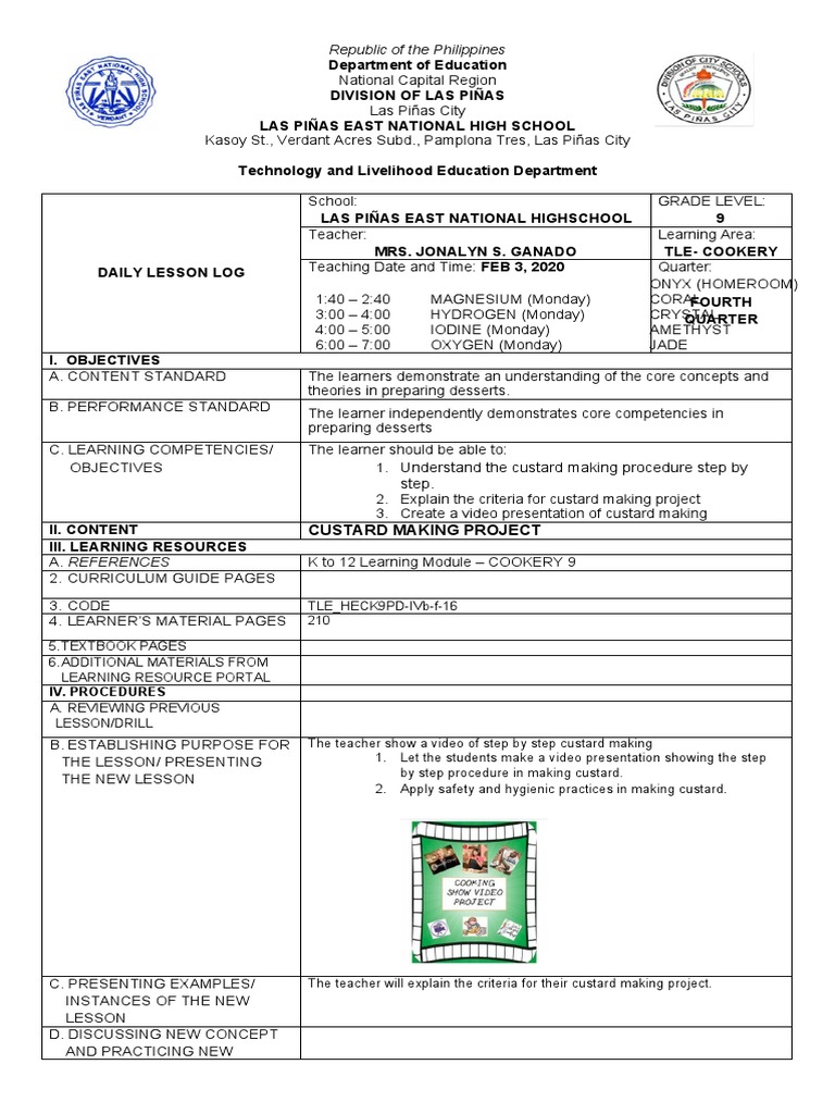 DLL Feb3 | PDF | Differentiated Instruction | Learning