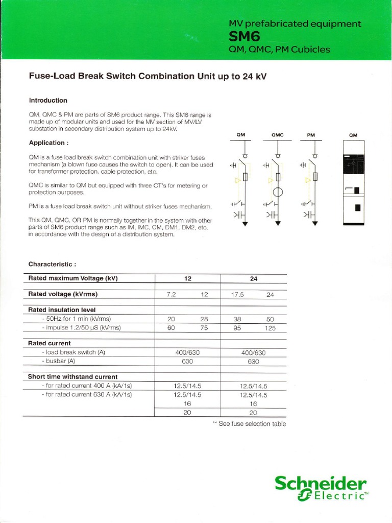 Brosur Cubicle | PDF | Fuse (Electrical) | Components