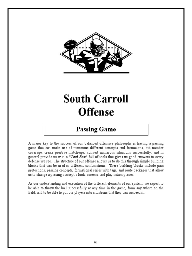 The Complete Spread Offense Playbook Section 3 | PDF | Gridiron ...