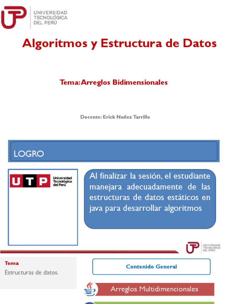 Arreglos Bidimensionales en Java | PDF | Estructura de datos de matriz | Matriz (Matemáticas)
