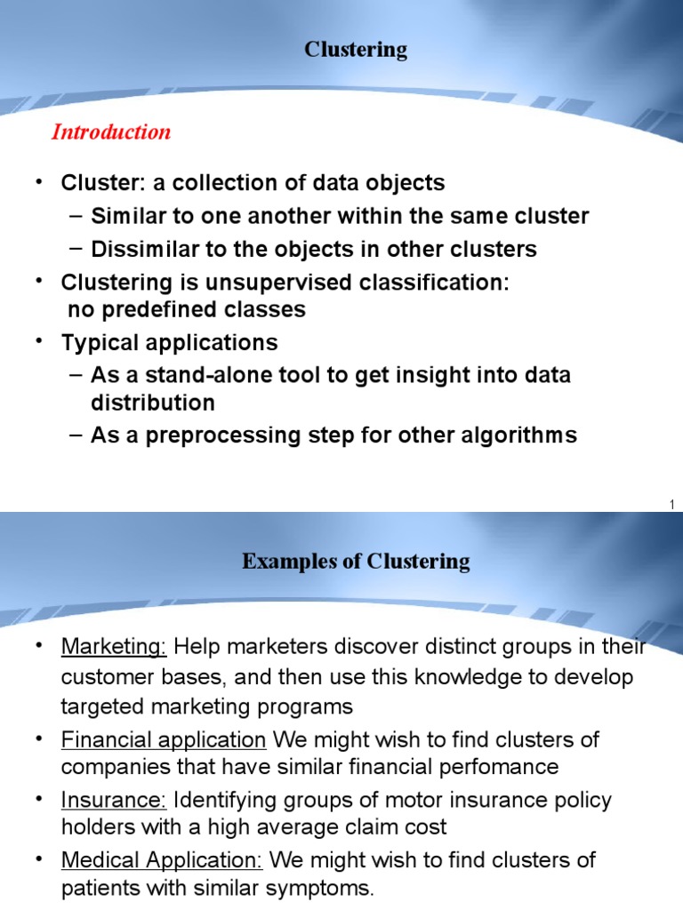 An In-Depth Explanation of K-Means Clustering | PDF | Cluster Analysis | Statistical Data Types