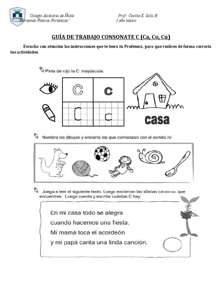 GUÍA CA CO CU | PDF