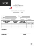 DOLE Annual Medical Report - Sample & Guide | PDF | Occupational Safety ...