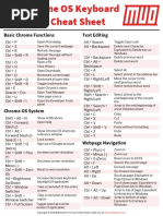 Chromebook Keyboard Shortcuts Cheat Sheet A-Z With PDF (2025 Updated ...