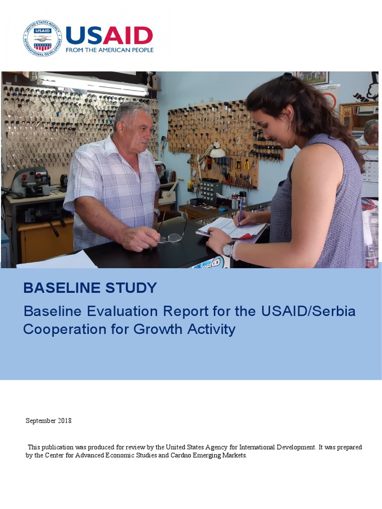 USAID Serbia Baseline Evaluation Report | PDF | United States Agency ...