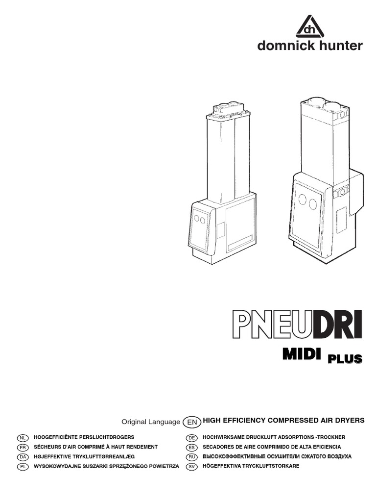 Domnick Hunter Pneudri Dme040 Secador Ar | PDF | Ac Power Plugs And ...