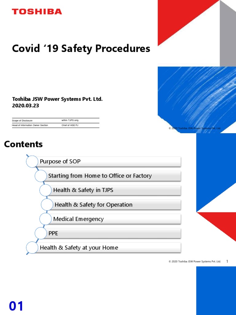 COVID-19 SOP For Home - 290520205800 | PDF | Hygiene | Occupational ...