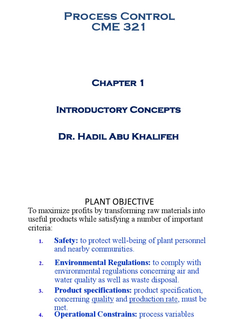 Chapter 1 - Introduction | PDF | Control System | Control Theory