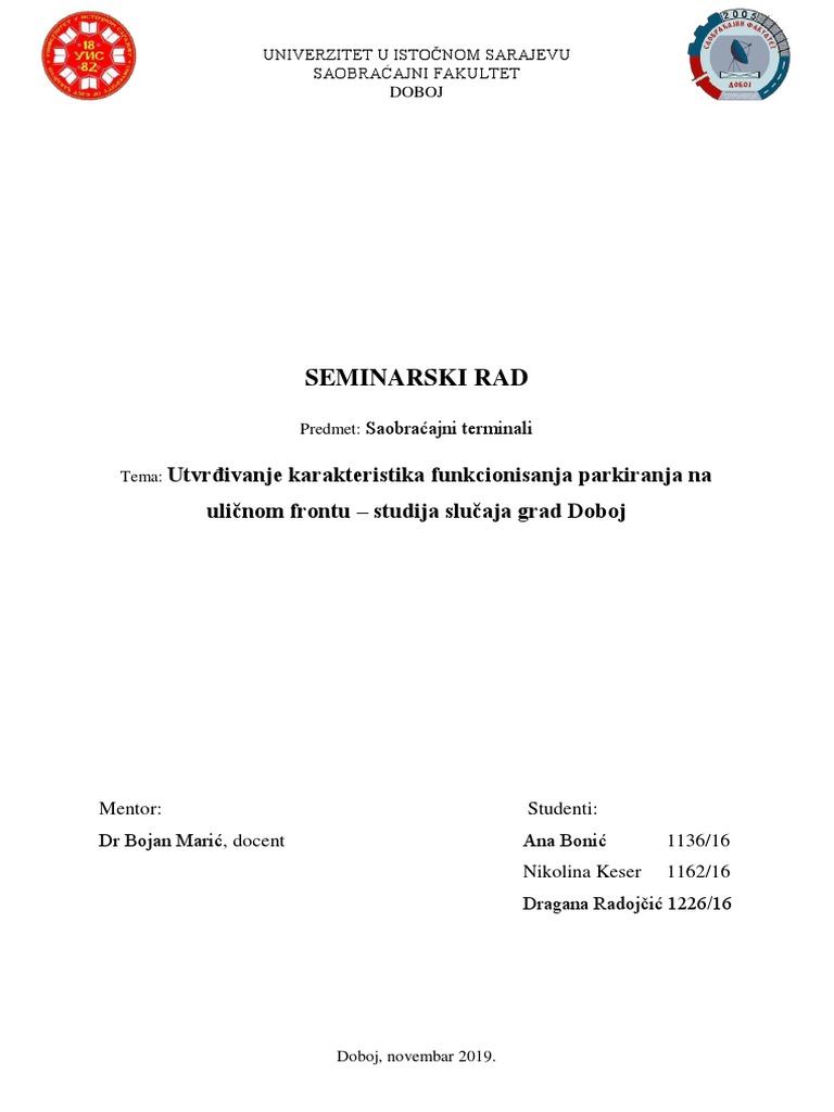 SEMINARSKI RAD Terminali | PDF