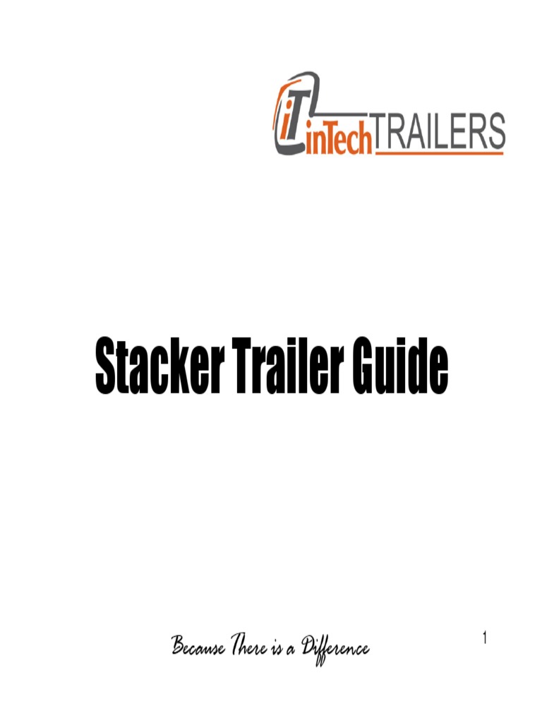Stacker Guide Pdf Pdf Trailer Vehicle Elevator