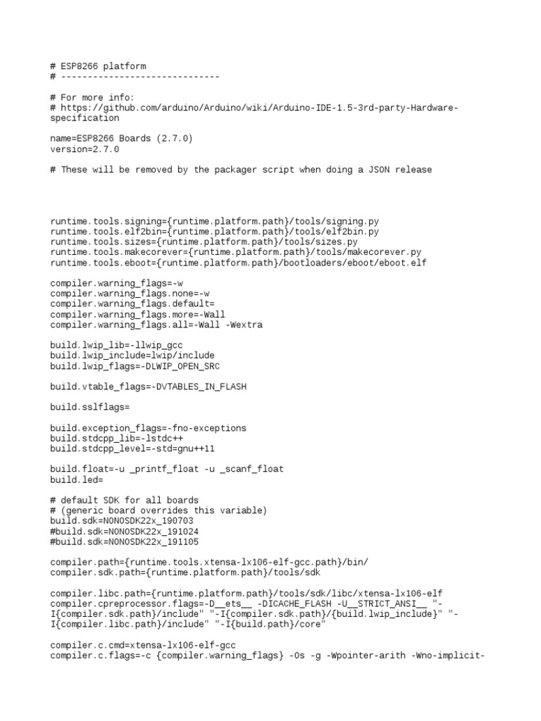 Arduino Platform Docs | PDF | Digital Technology | Computer Architecture