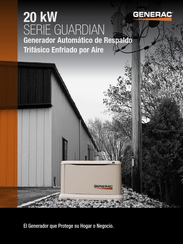 GENERAC 20KW - Modelo 7077 | PDF | Science | Electrónica