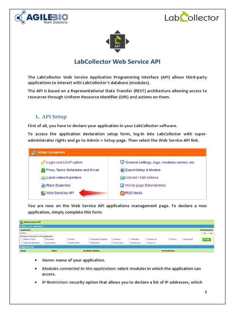 LC Webservice Api | PDF | Representational State Transfer | Application Programming Interface