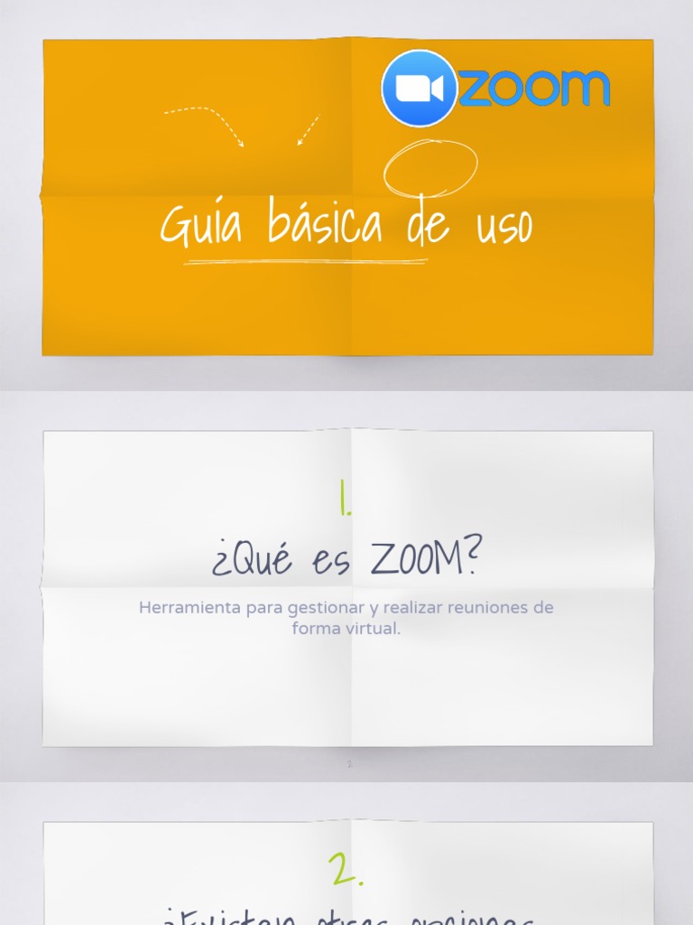 Guía Básica Uso de ZOOM | PDF | Videotelefonía | Aplicación movil