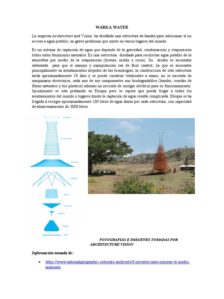 Warka Water | PDF