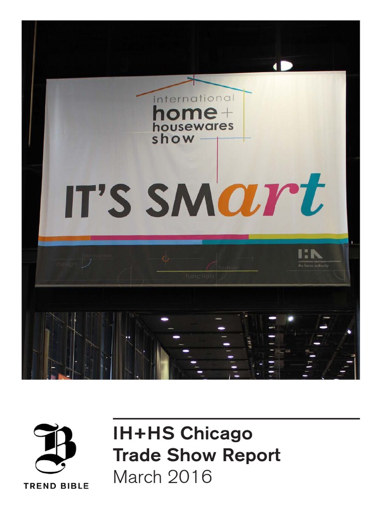 2980 - Trend Bible IHHS Chicago 2016 Trade Show Report | PDF | Retail ...