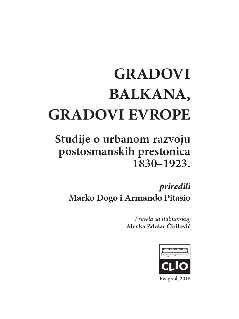 Gradovi Balkana Stampa | PDF