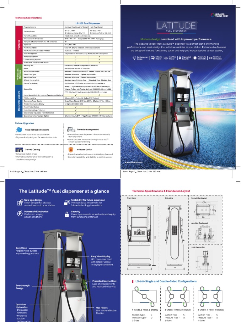 Latitude - Technical Datasheet V1.1 | PDF