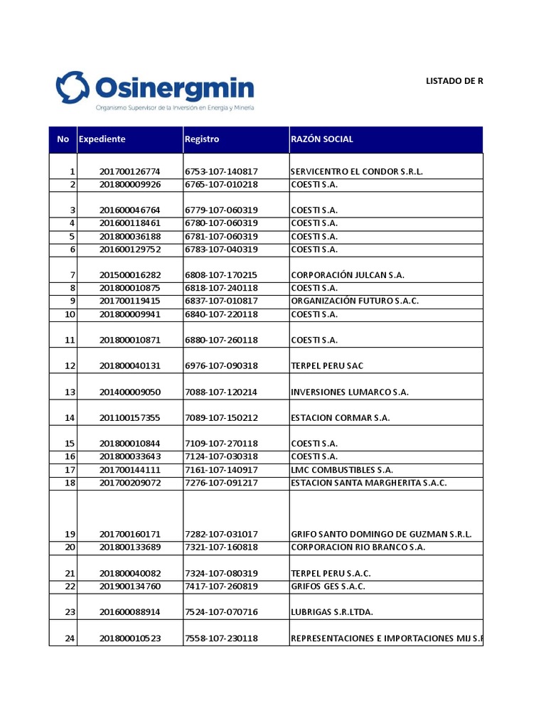 Eess GLP GNV | PDF | Lima | Perú