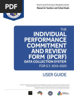 Ipcrf Certification of Ratings | PDF