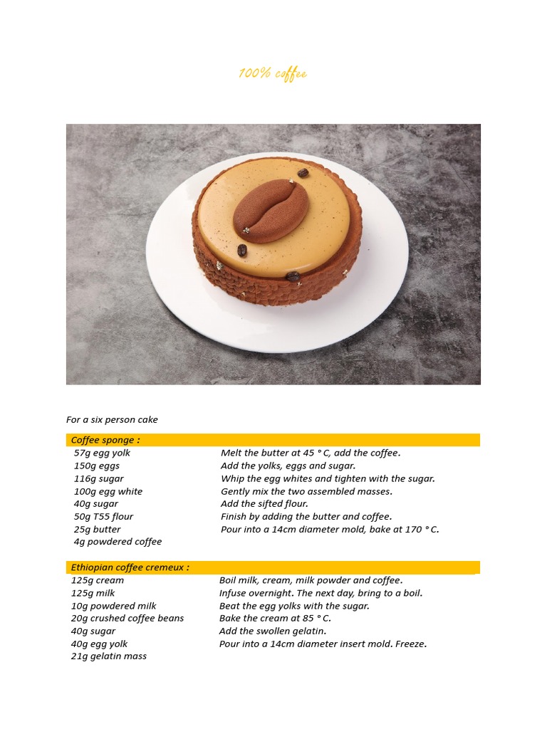 100% Cafe | PDF | Chocolate | Food Industry