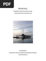 Contoh Proposal Kelompok Nelayan | PDF | Sains & Matematika | Teknologi & Rekayasa