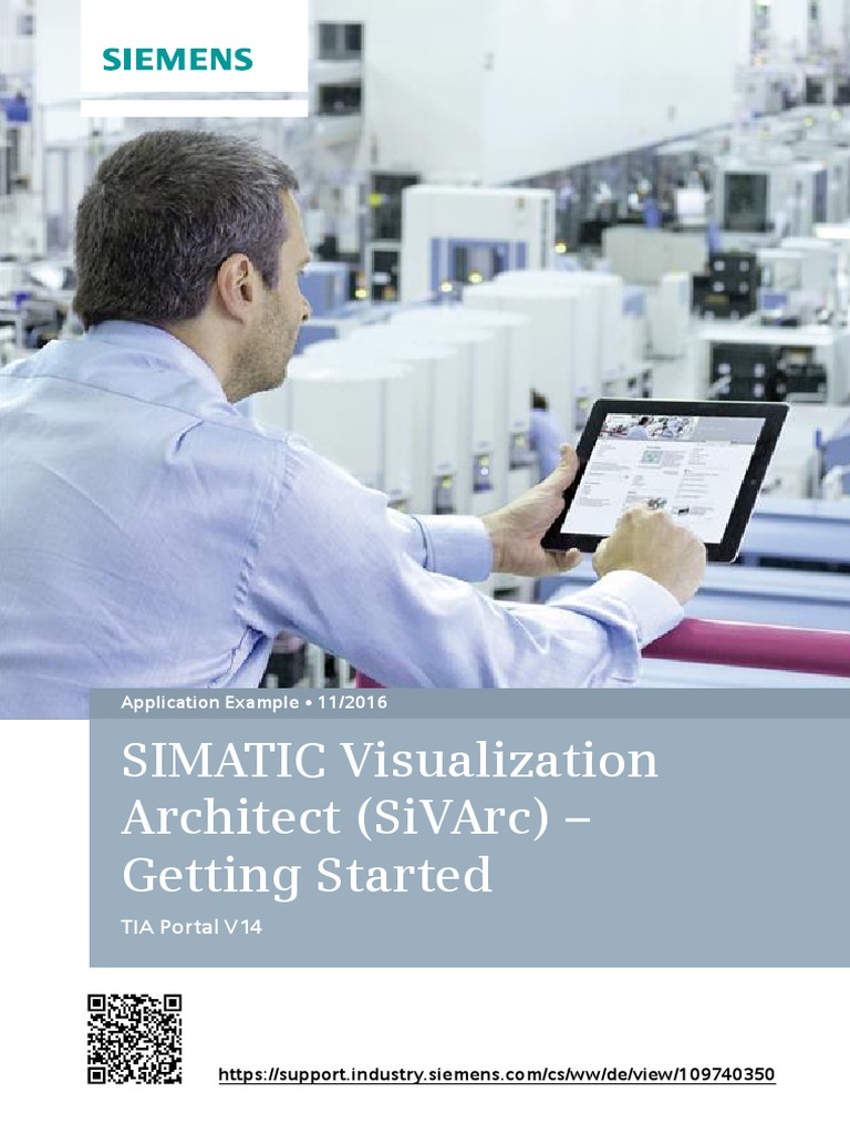 Simatic Visualization Architect (Sivarc) - Getting Started: Tia Portal ...