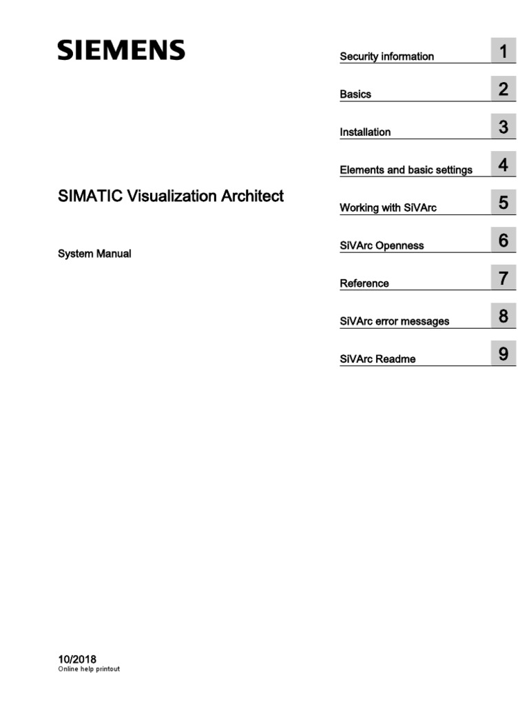 SiVArc en-US PDF | PDF | Page Layout | Safety