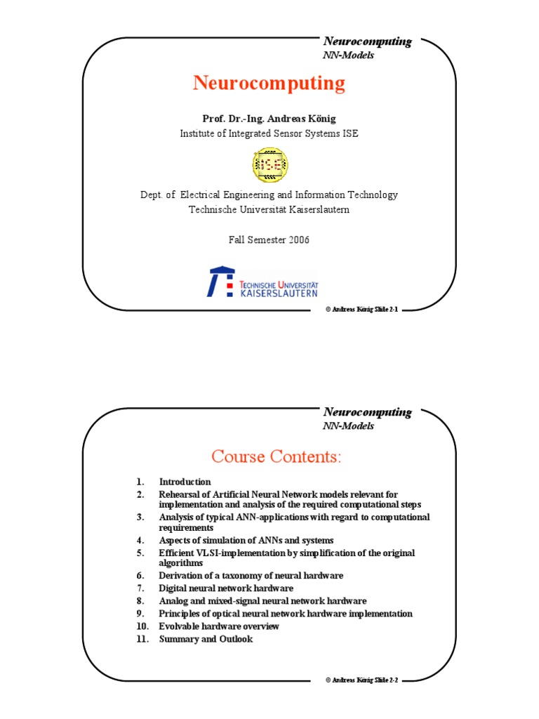 Neurocomputing Chap2 2 PDF | PDF | Artificial Neural Network ...