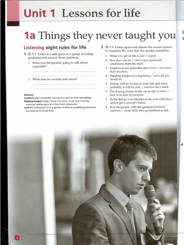 Life W Unit 01 | PDF