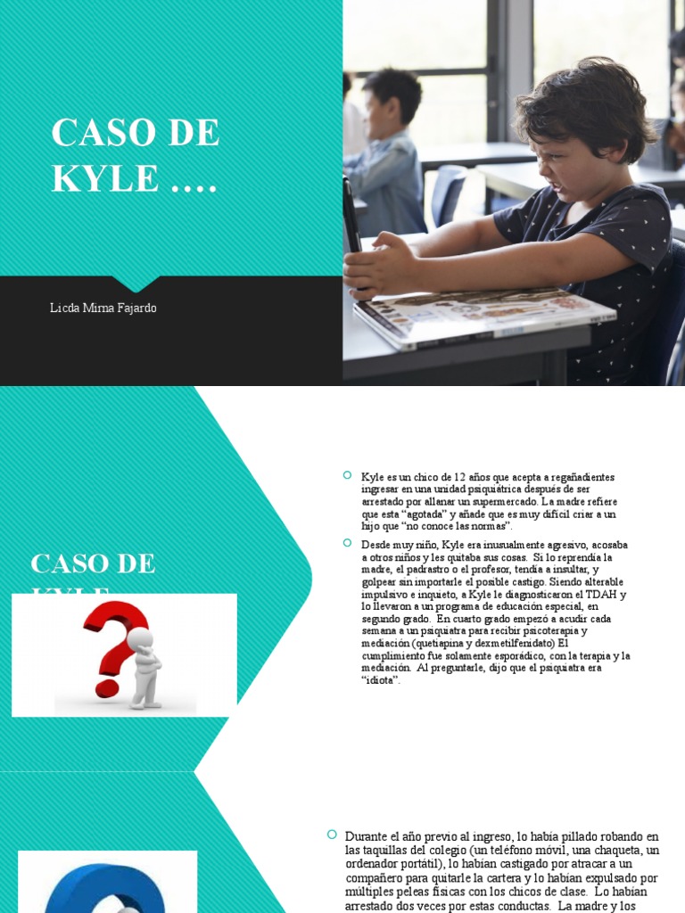 Caso Kile... | PDF | Psiquiatría | Sicología