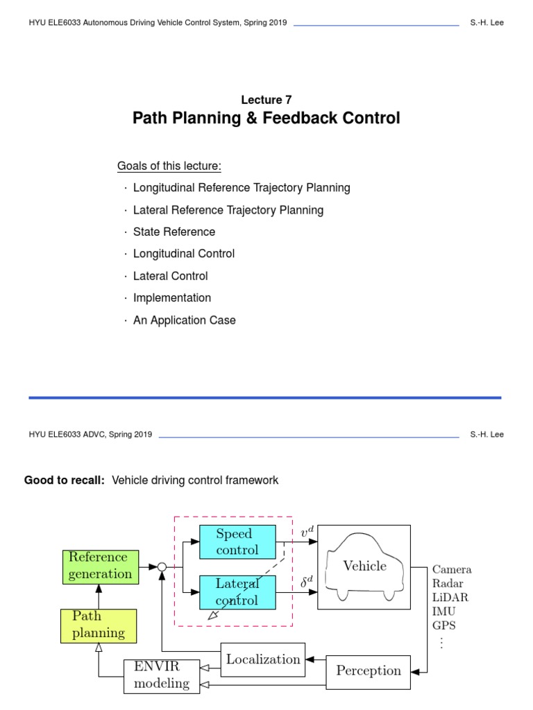 Lecture 7 | PDF | Cybernetics | Vehicles