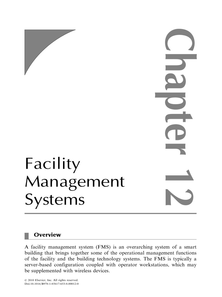 8-Facility Management | PDF | Building Automation | Energy Management
