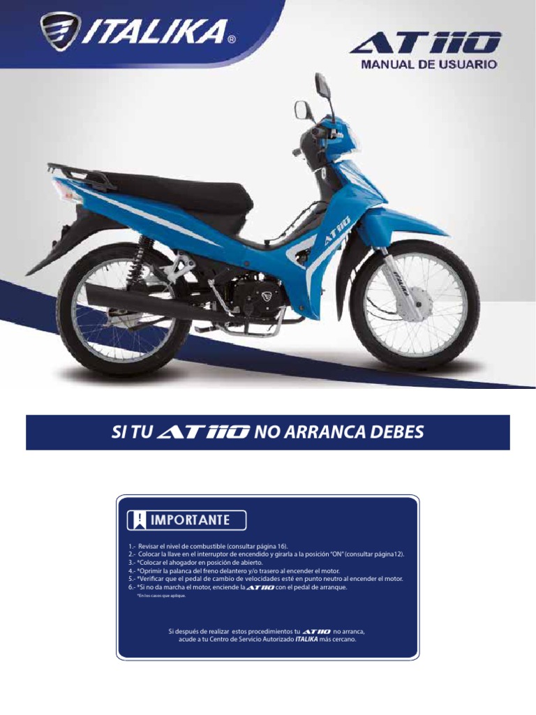 AT110 | PDF | Vehículos | Tecnología de vehículos