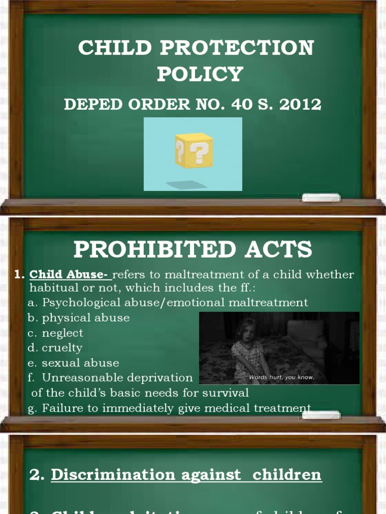 Child Protection Policy | PDF