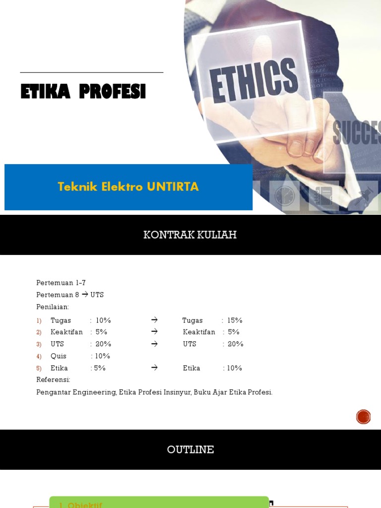 EtProf.1 Konsep Etika Profesi Etika Profesi Engineer PDF | PDF