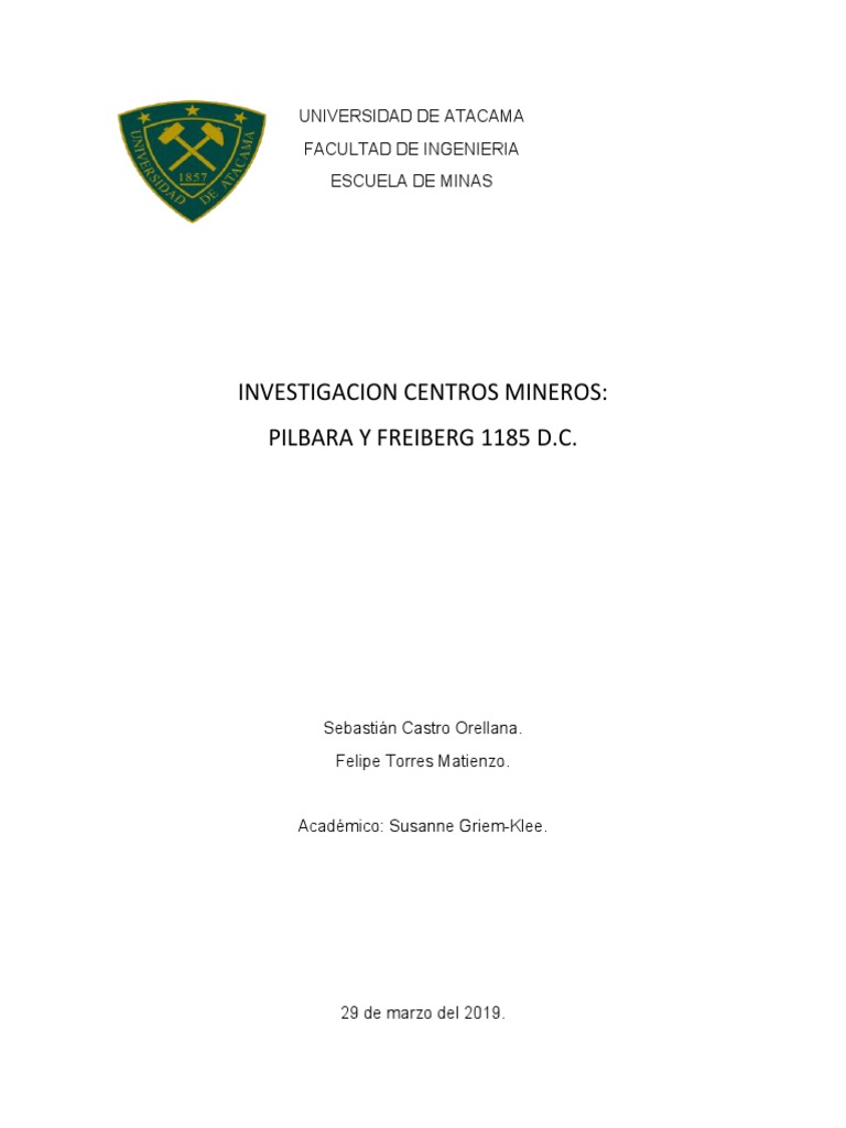 Formación y minería de BIF en Pilbara | PDF | Naturaleza | Materiales ...