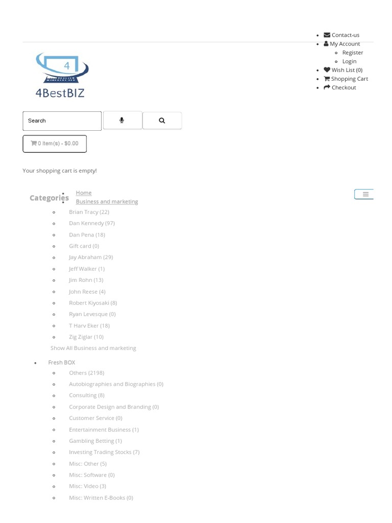 Dan Pena | Business | Marketing