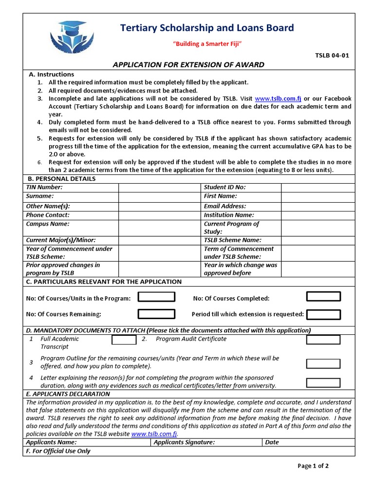 TSLB 04 01 Extension of Award PDF | PDF | Government | Business