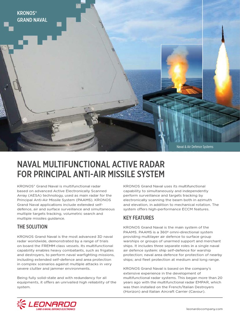 KRONOS Grand Naval LQ mm07943 PDF | PDF | Radar | Microwave Technology