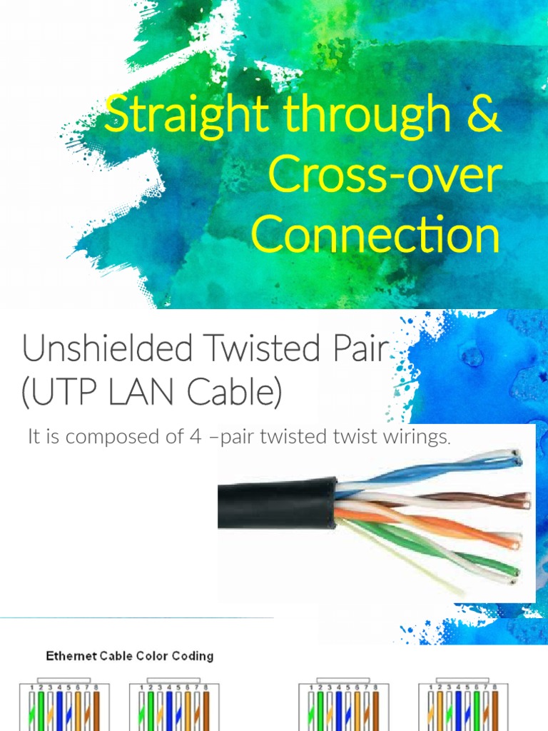 Straight Through & Cross-Over Connection | PDF