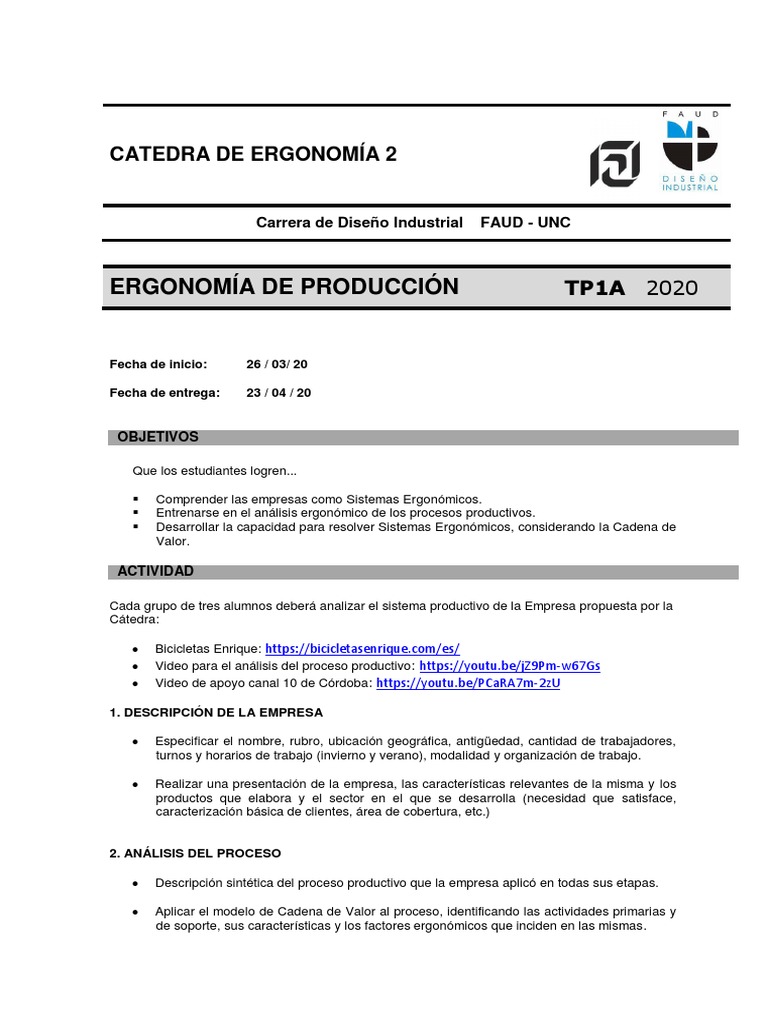 TP1 Guia | PDF | Factores humanos y ergonomía | Diseño