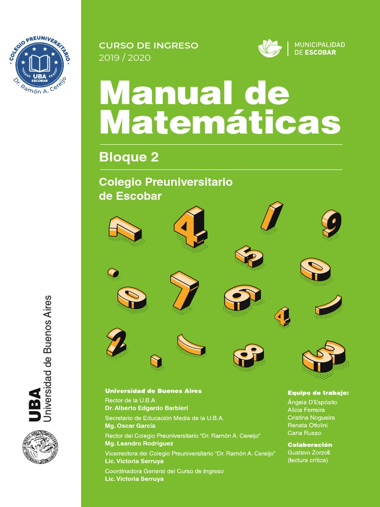 Manual de Matemáticas 6grado | PDF | Fracción (Matemáticas) | Álgebra ...
