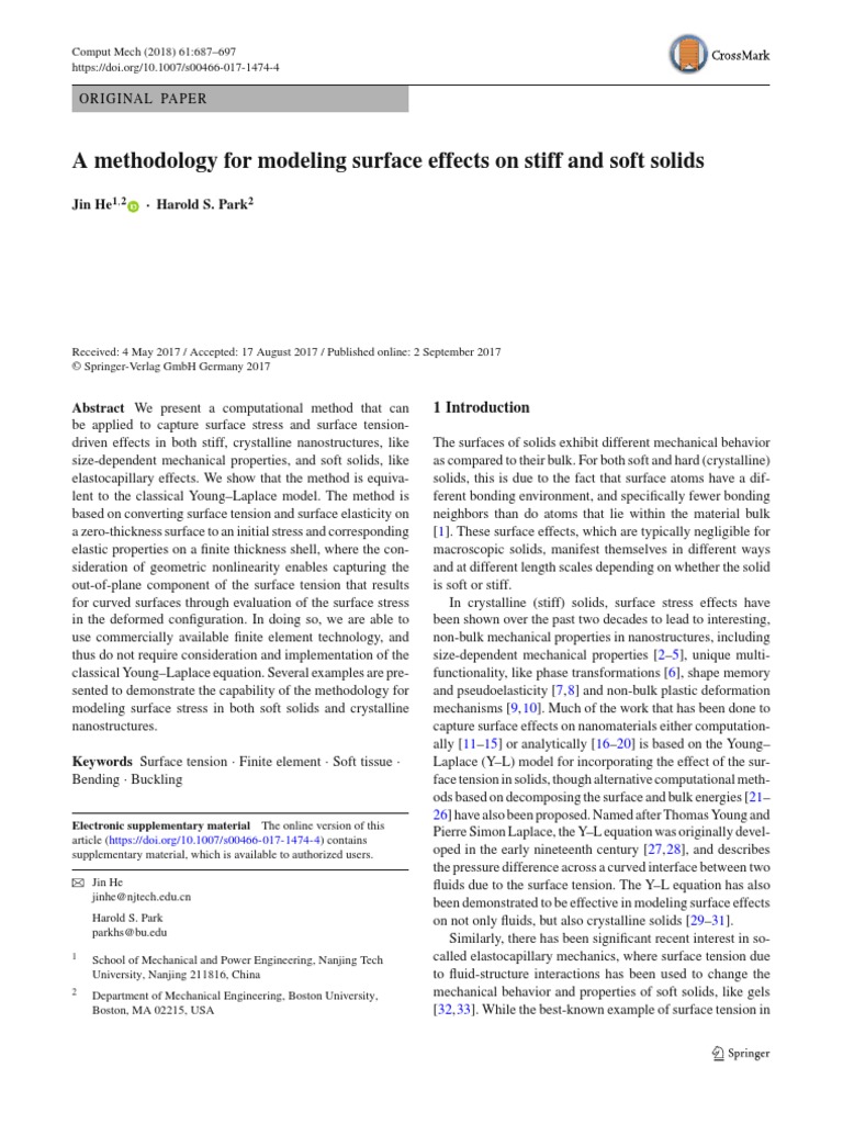 Solid Effects On Solid Objects PDF | PDF | Elasticity (Physics ...