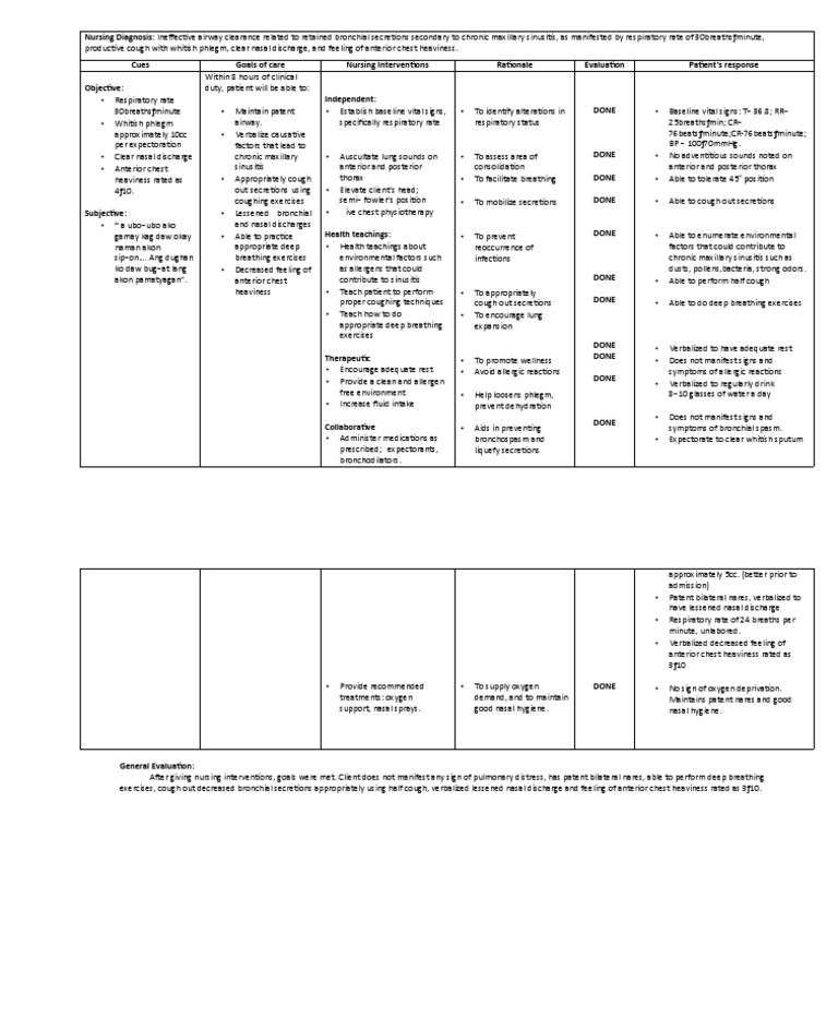 Idoc - Pub Ncp-Sinusitis | PDF | Cough | Breathing