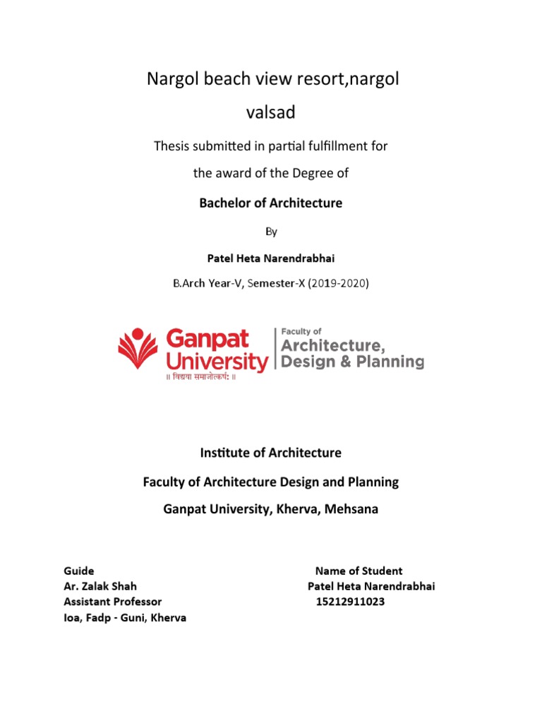 Main Coverpage and Declaration | PDF | Thesis | Educational Assessment ...