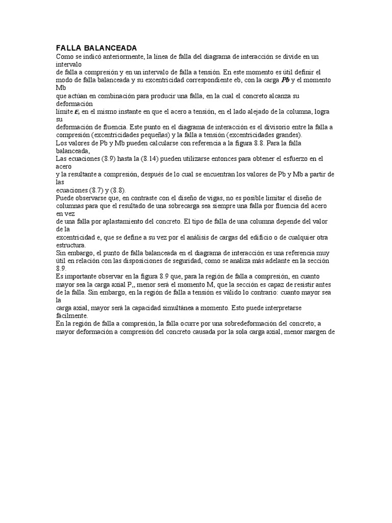 Falla Balanceada | PDF | Métodos y materiales de enseñanza | Ciencia y matemáticas