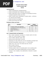 Class 6 Computer Syllabus 2024-25 | PDF | Spreadsheet | Html