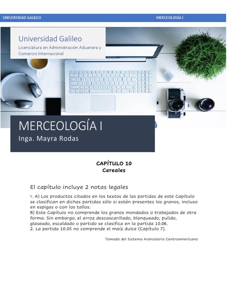 MERCEOLOGÍA I Inga. Mayra Rodas | PDF | Trigo | Alimentos basicos